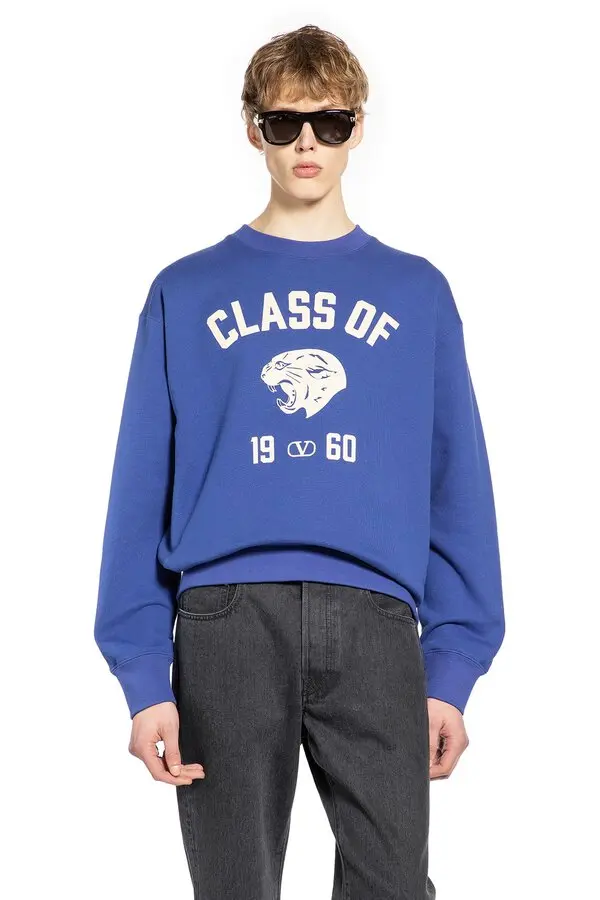 Valentino Garavani Panther Graphic Crewneck Sweatshirt