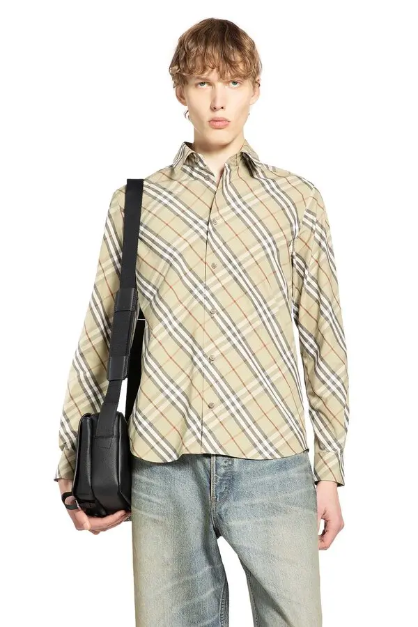 Burberry Relaxed Fit Check Cotton Shirt