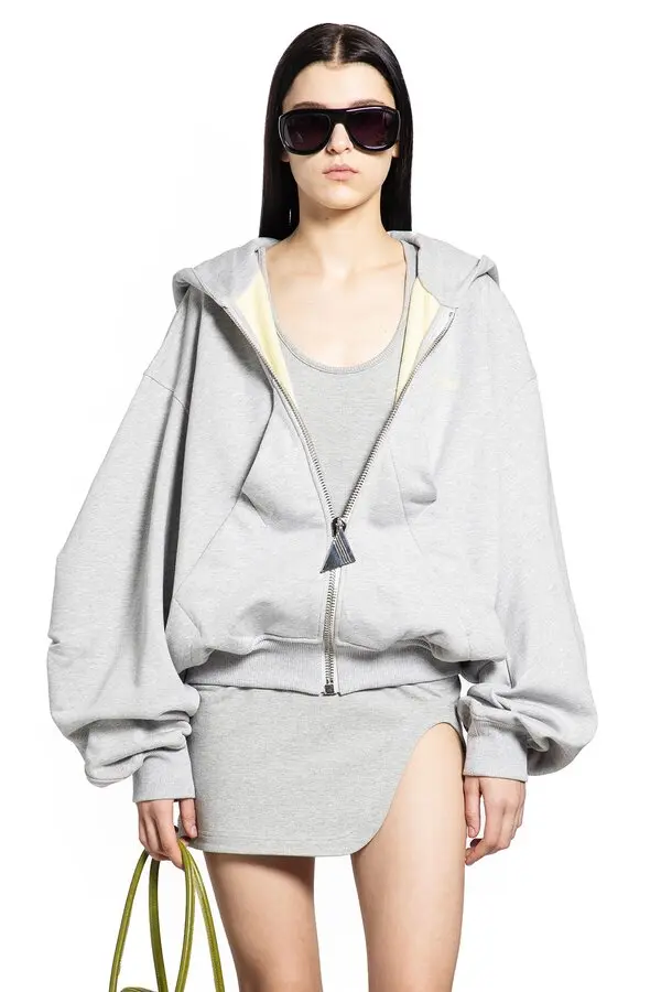 Attico Double American Fleece Zip-up Hoodie