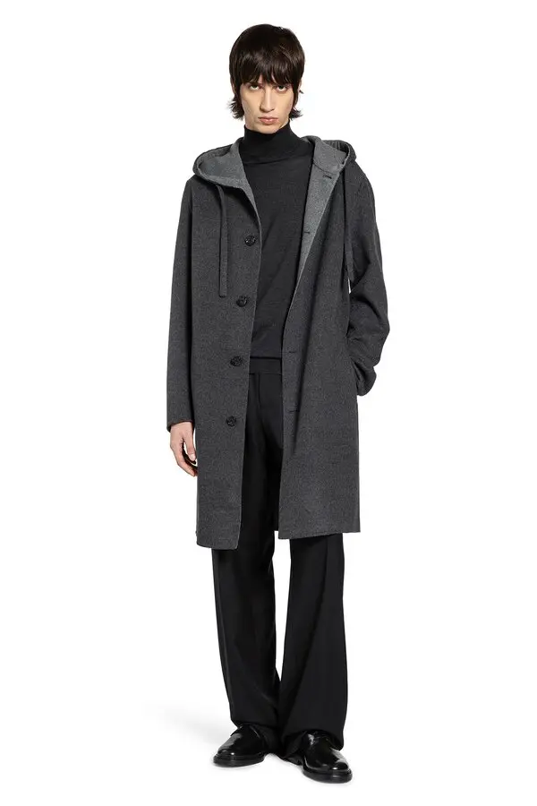 LARDINI Double Wool Parka