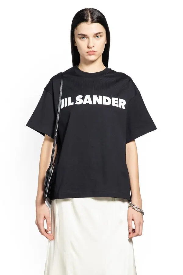 JIL SANDER Short Sleeve Logo T-shirt