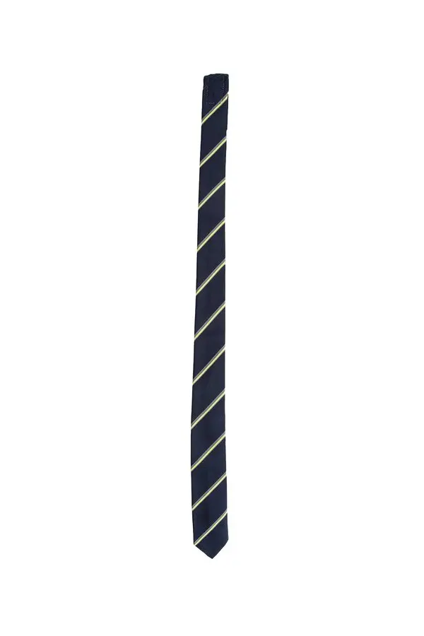 Thom Browne Striped Mogador Neck Tie - Blue