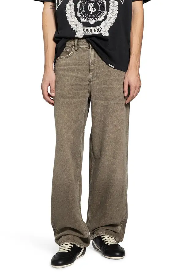 REPRESENT R3baggy Straight Jeans In Denim
