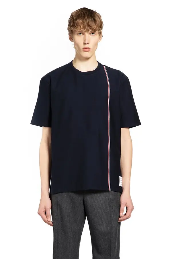 Thom Browne Rwb Stripe T-shirt - Blue