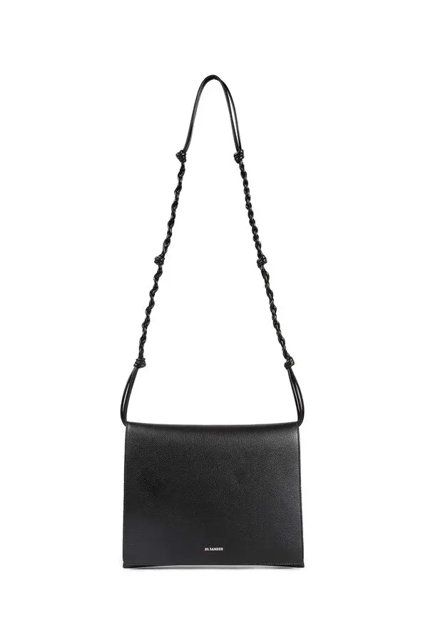 JIL SANDER Tangle Flat Md Bag - Black