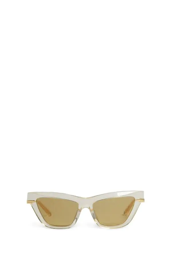 Bottega Veneta Acetate Cat-eye Sunglasses - Yellow
