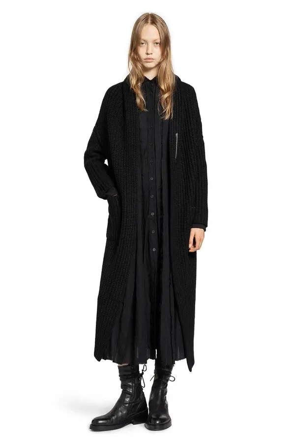 FORME D'EXPRESSION Cotton Pin-tucked Long Dress