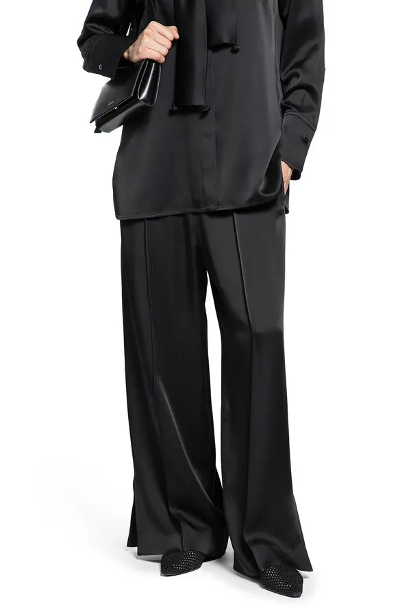 JIL SANDER Fluid Satin Wide-leg Trousers