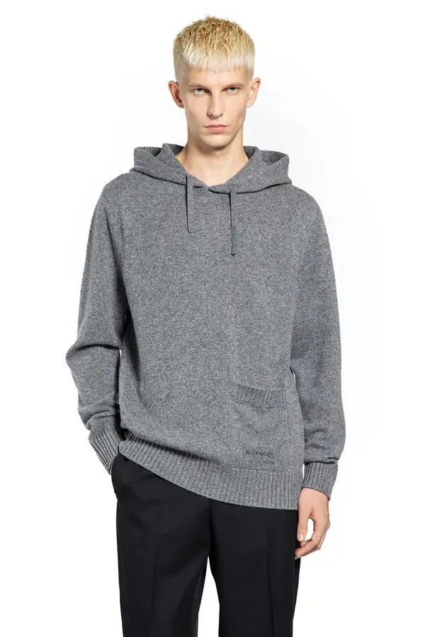 Givenchy Hooded Knitted Sweater