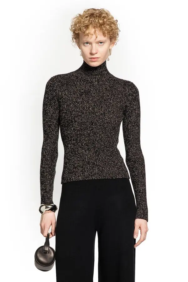 Max Mara Long Sleeve Wool Cashmere Turtleneck Jumper