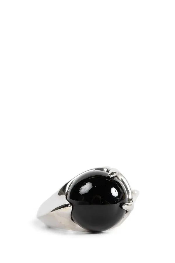 ALAN CROCETTI Climax Ring With Onyx - Silver