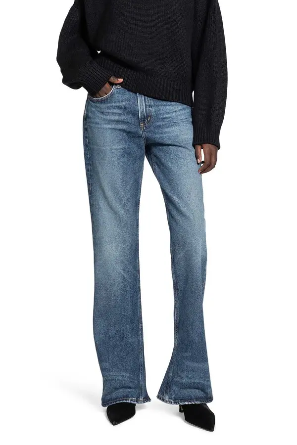AGOLDE Kick Boot Jeans In Washed