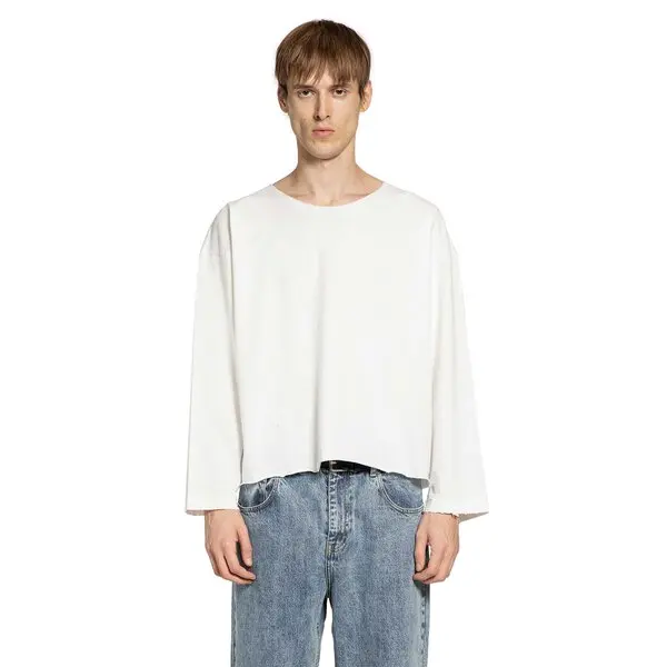 SECOND / LAYER Thrasher Ls Teee - White