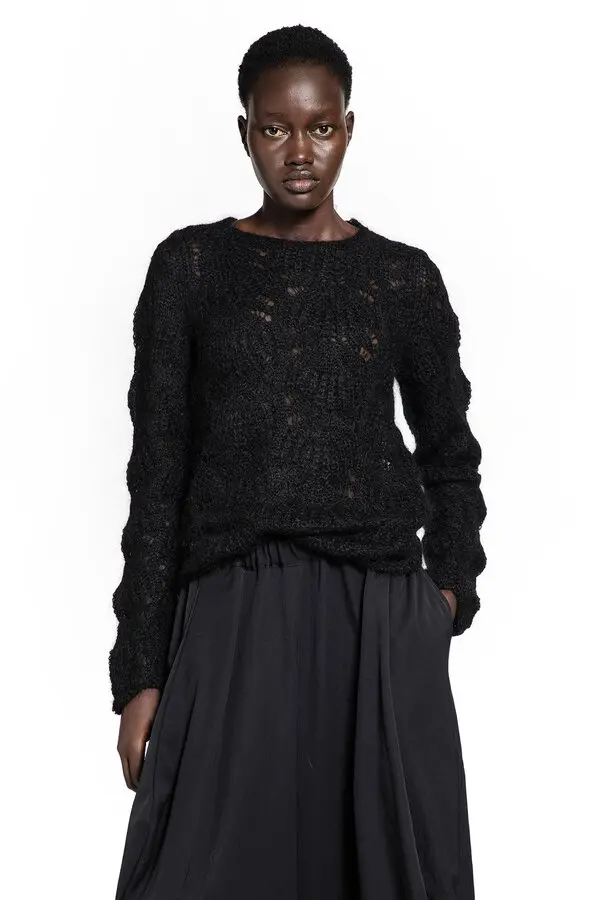 CDGCDG Comme Des Garçons Mohair Wool Knit Sweater