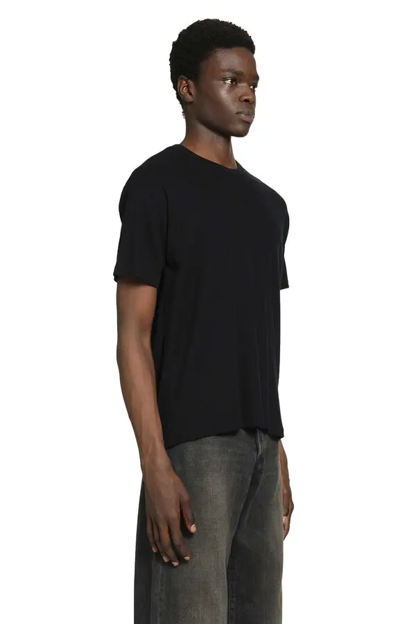 SSSTEIN Rib Wool Jersey T-shirt