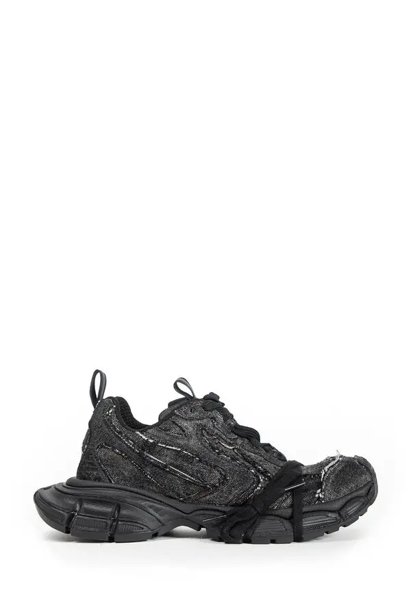 Balenciaga 3xl Sneakers In Distressed Denim