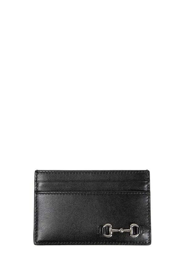 Gucci Horsebit Cardholder - Black