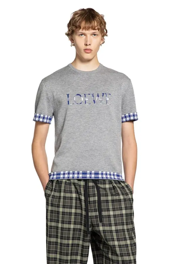 Loewe Top In Wool And Cotton