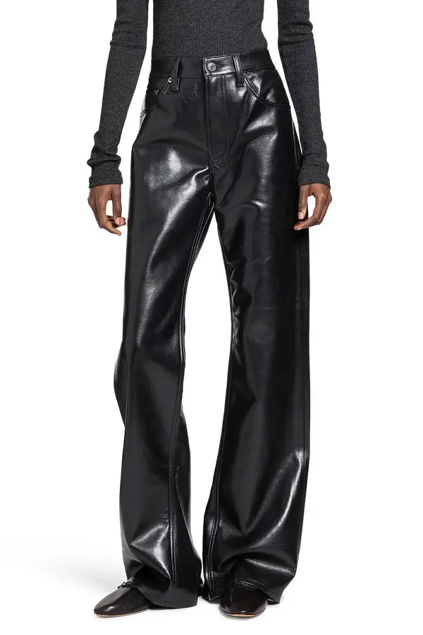 AGOLDE Mid-rise Kickboot Recycled Leather Pants