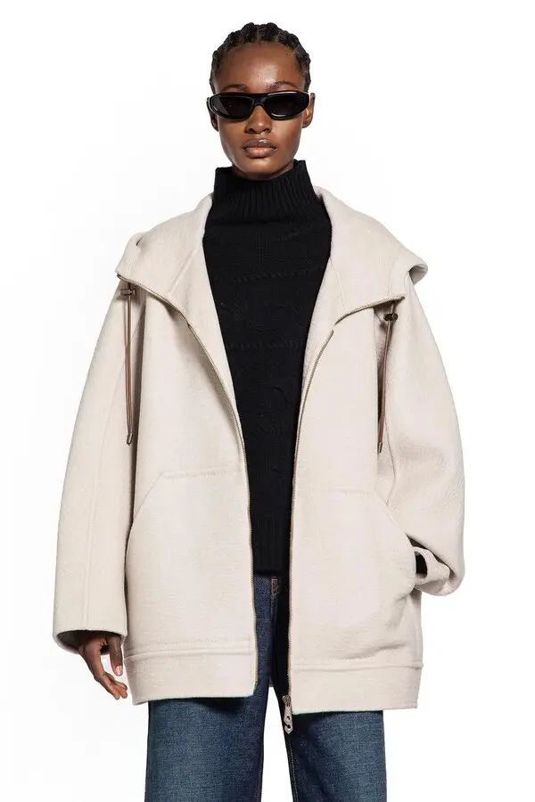 Max Mara Cashmere Hooded Jacket