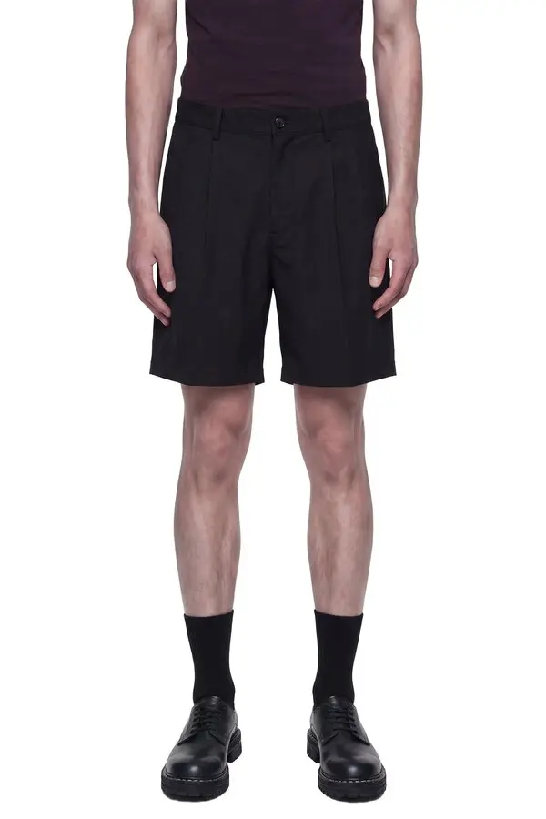 Comme Des Garçons Poly Wool Drill Shorts