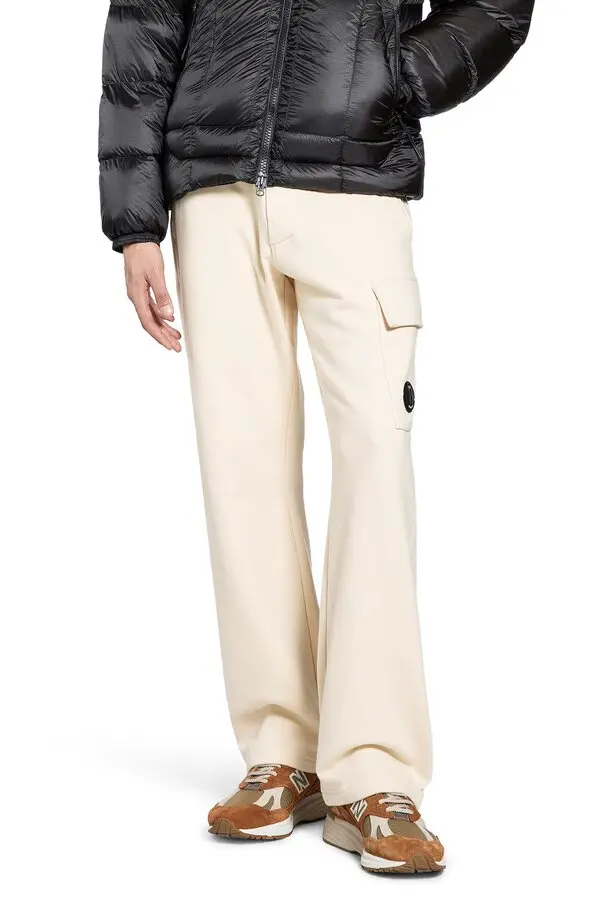 C.P. COMPANY Jogging Pants In Fleece - Beige