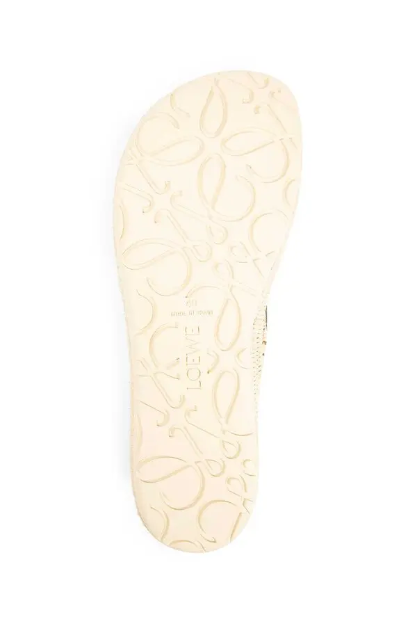 Loewe Rio Lace-up Flats In Suede