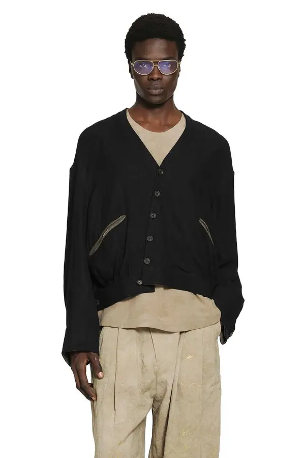 ZIGGY CHEN Shawl Collar Bomber