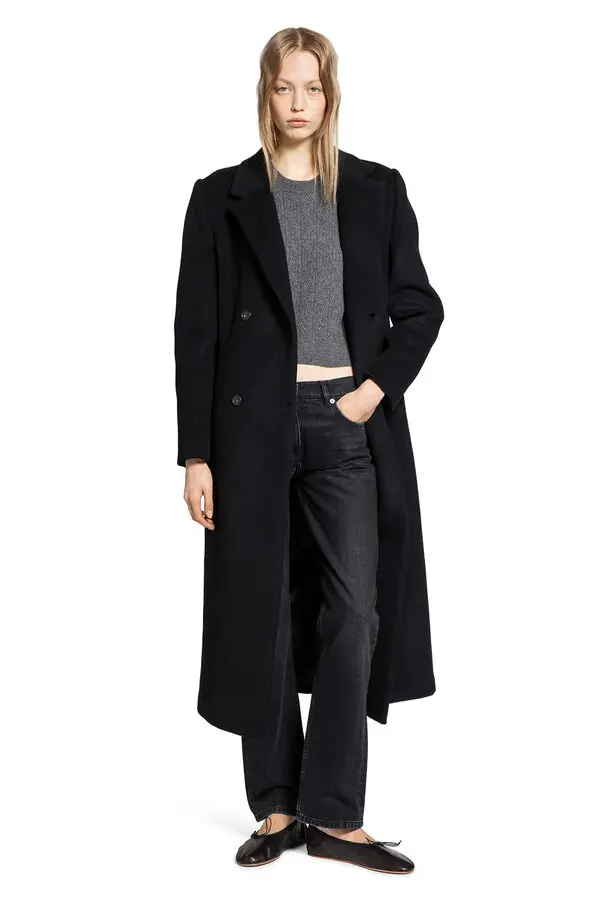 THE GARMENT Clooney Wool-felt Coat - Black