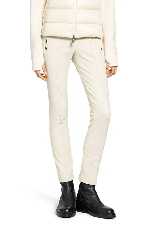 Moncler Slim-fit Pants With Shaped Belt
