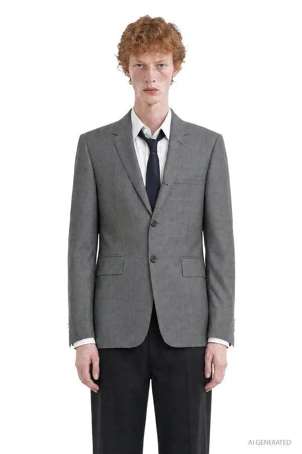 Thom Browne Super 120's Twill Classic Sports Blazer