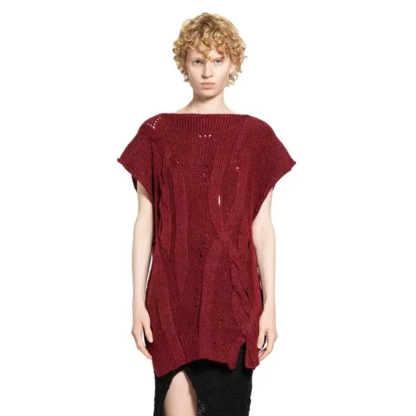 HALOS Alpaca Wool Cable Knit Vest