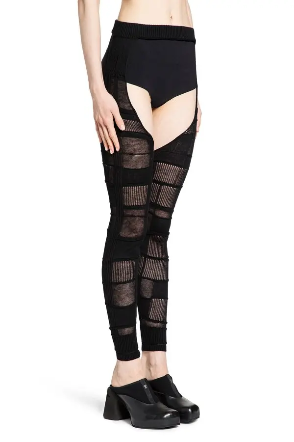 HALOS Checked Footless Tights
