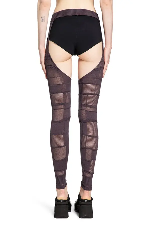 HALOS Checked Footless Tights
