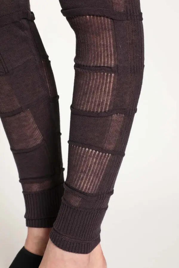 HALOS Checked Footless Tights