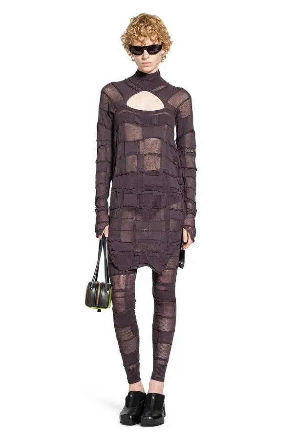 HALOS Checked Footless Tights