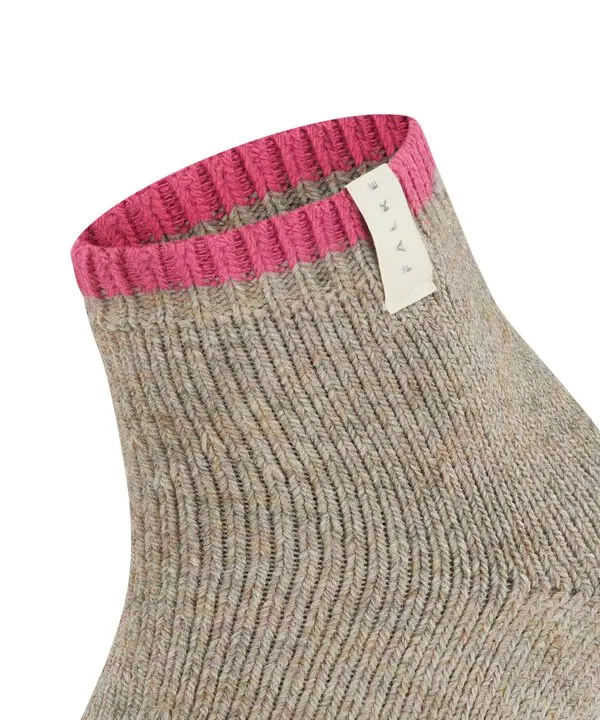 Falke Cosy Plush Crew Socks - Brown