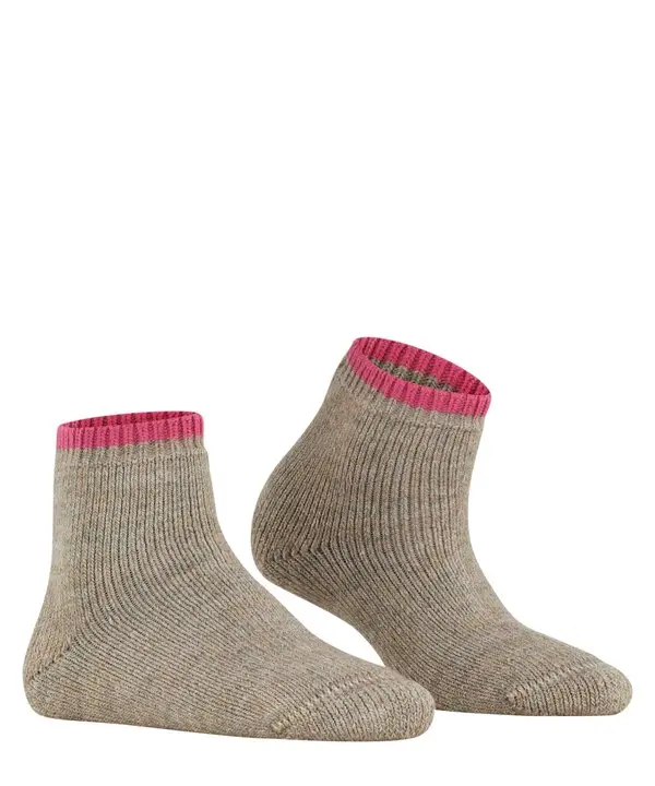 Falke Cosy Plush Crew Socks - Brown