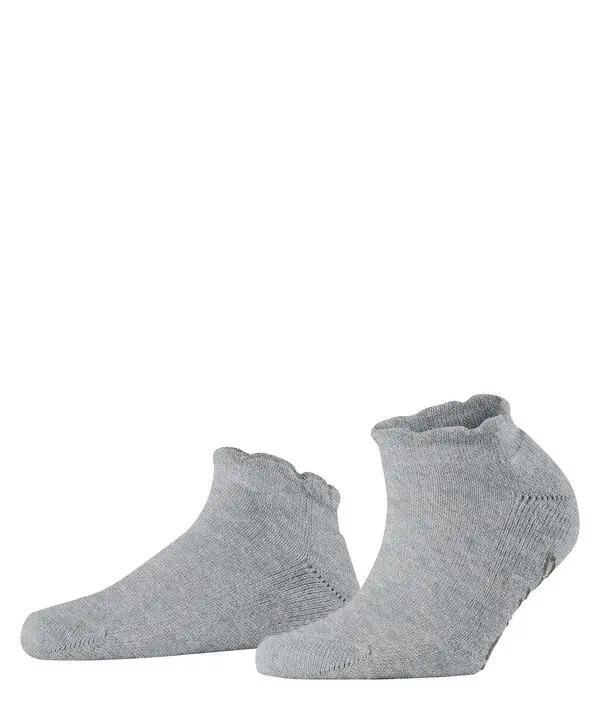 Falke Soft Elegance Ankle Socks - Grey
