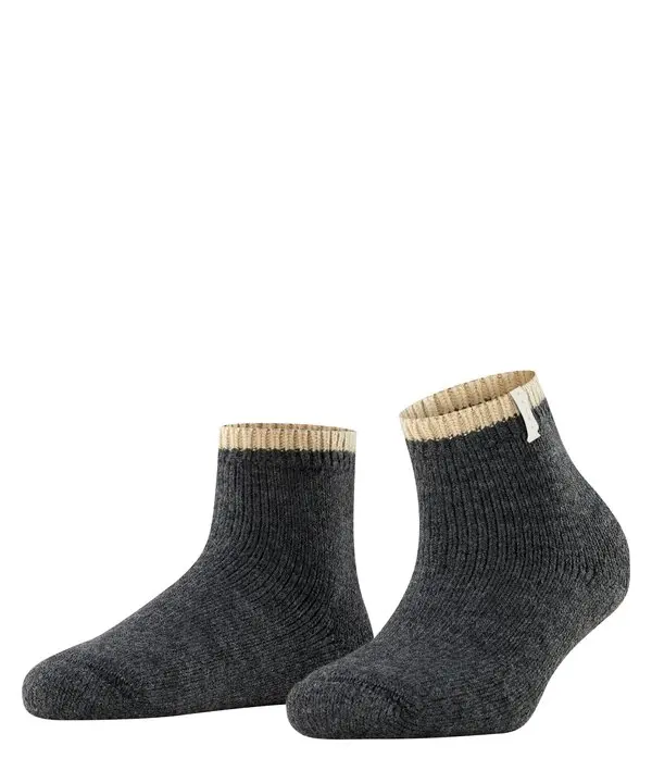 Falke Cosy Plush Ankle Socks - Grey