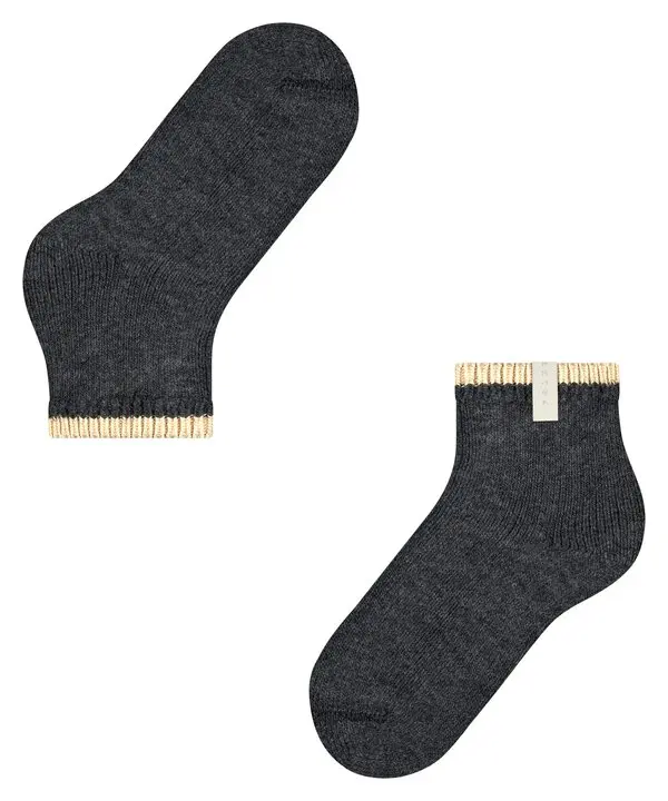Falke Cosy Plush Ankle Socks - Grey