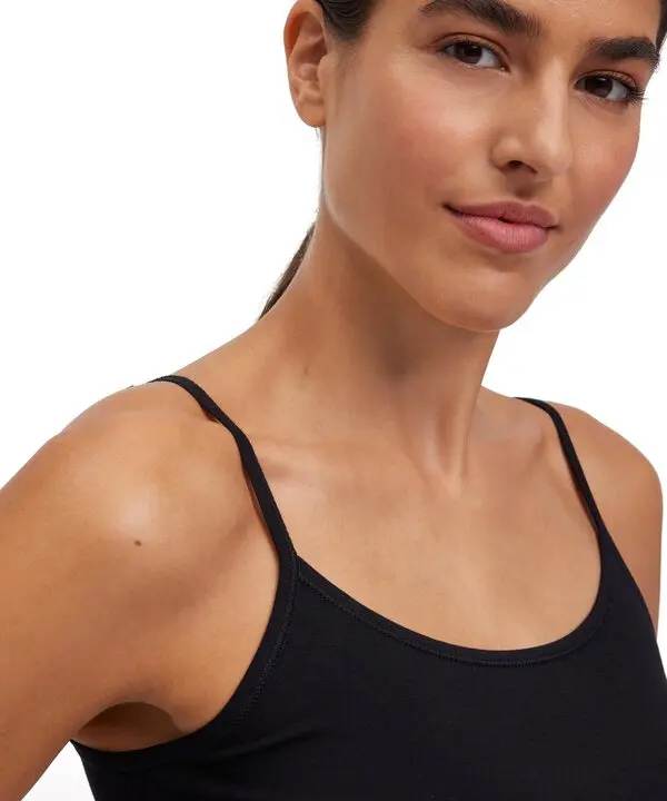 Falke Daily Climate Control Strap Top With Outlast Technology - Black