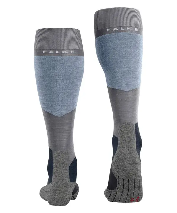 Falke Sk6 Pro Skiing Socks - Grey