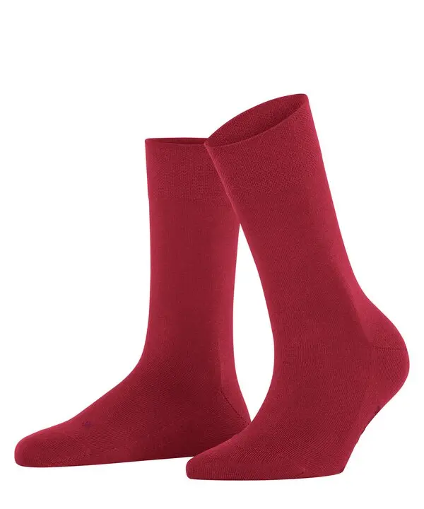 Falke Sensitive New York" Crew Socks - Red