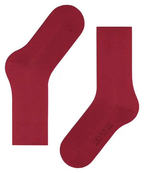 Falke Sensitive New York" Crew Socks - Red