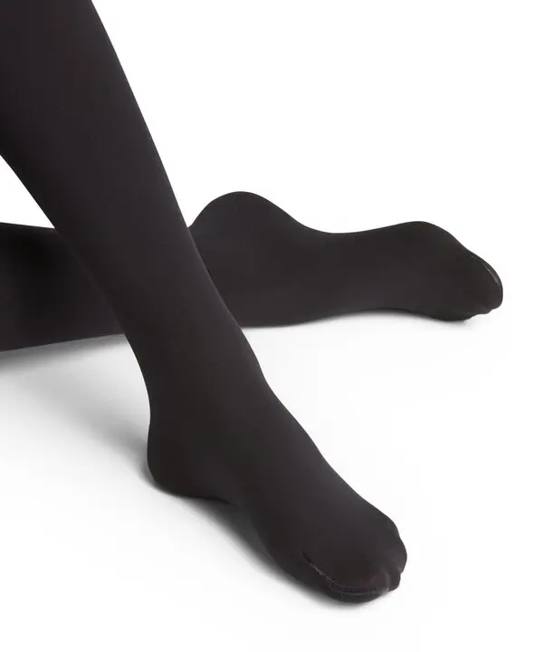 Falke Warm Deluxe 80 Denier Tights - Black