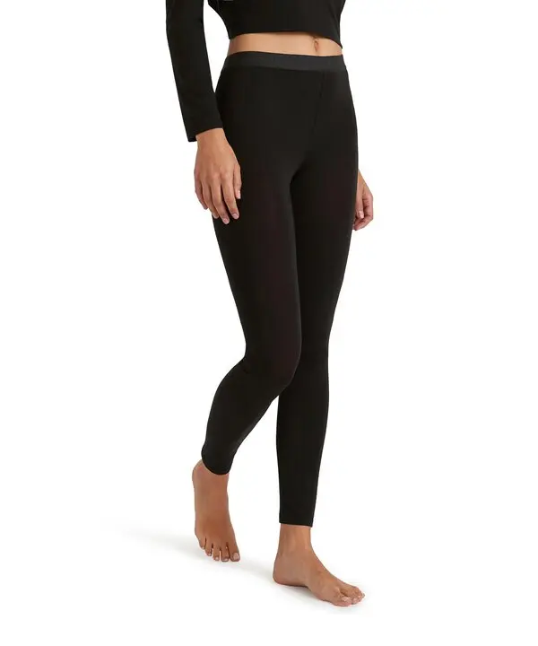 Falke Climawool Thermal Leggings - Black