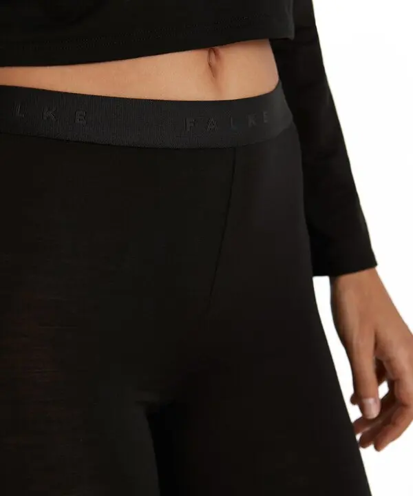 Falke Climawool Thermal Leggings - Black