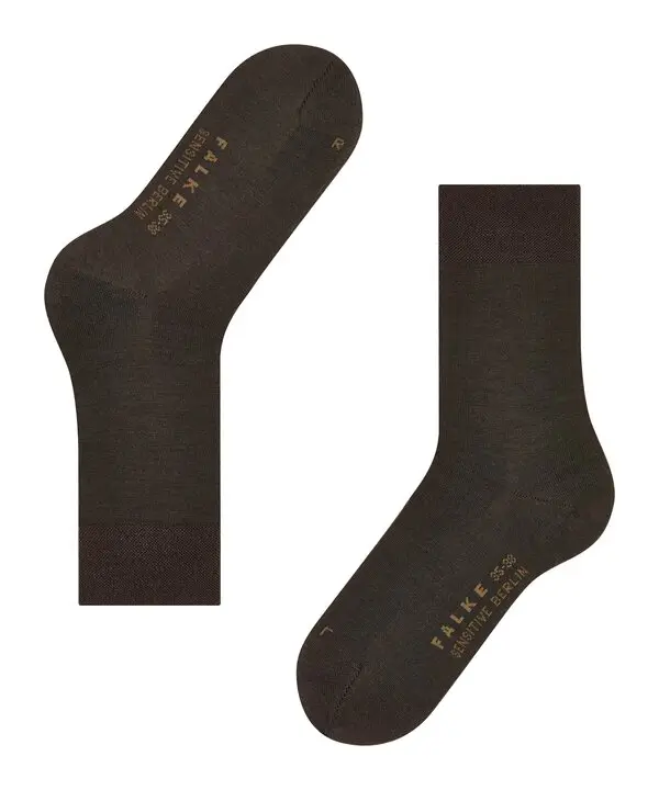 Falke Sensitive Berlin Dress Socks - Brown