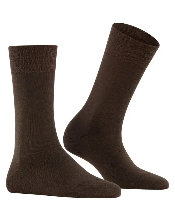 Falke Sensitive Berlin Dress Socks - Brown
